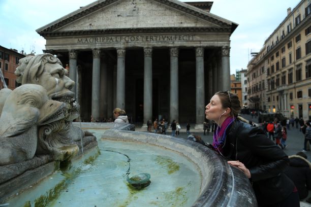 Pantheon and two fish - Saucy and Spice